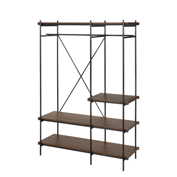 Showcase Black Teak Storage Rack – Blacks of Sopwell