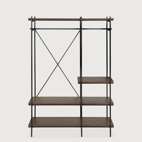 Showcase Black Teak Storage Rack – Blacks of Sopwell