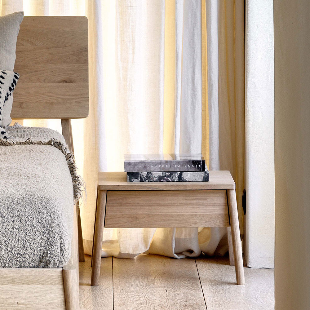 Ethnicraft Athens Bedside Table | Oak – Blacks of Sopwell