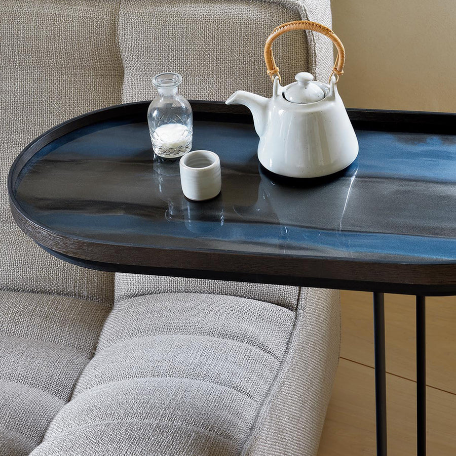 Oblong Tray 'Graphite Organic' – Blacks of Sopwell