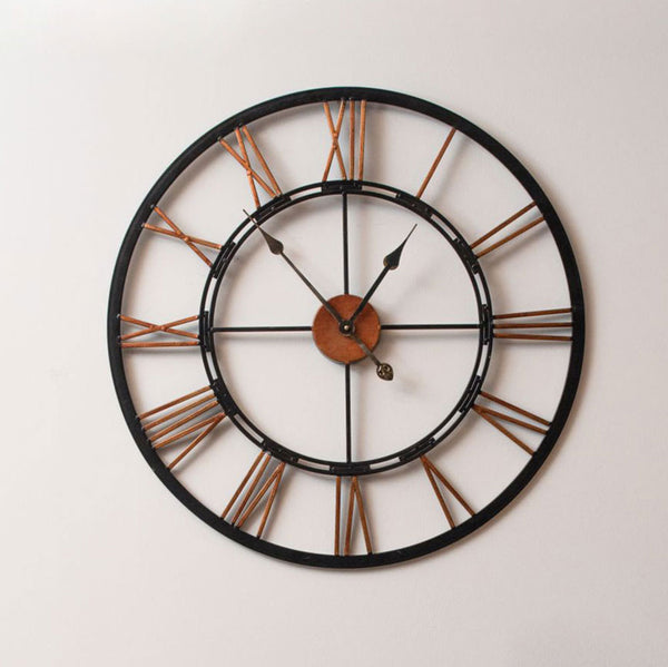 Antiqued Brass Skeleton Clock – Blacks of Sopwell