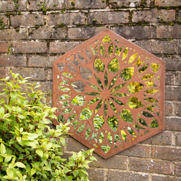 Rustic Hexagonal Mirror – Blacks of Sopwell