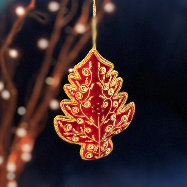 Red Velvet Tree Decoration – Blacks of Sopwell Online Store