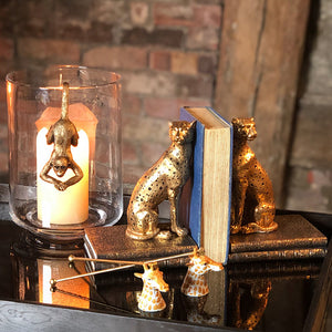 Golden Cheetah Bookends – Blacks of Sopwell